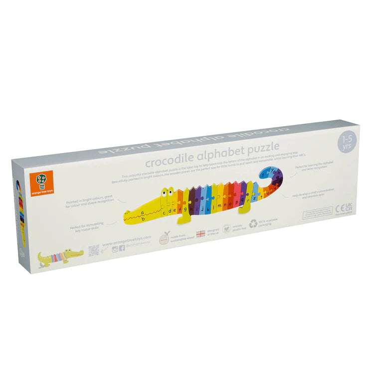 Crocodile Alphabet Puzzle – Wishfairy
